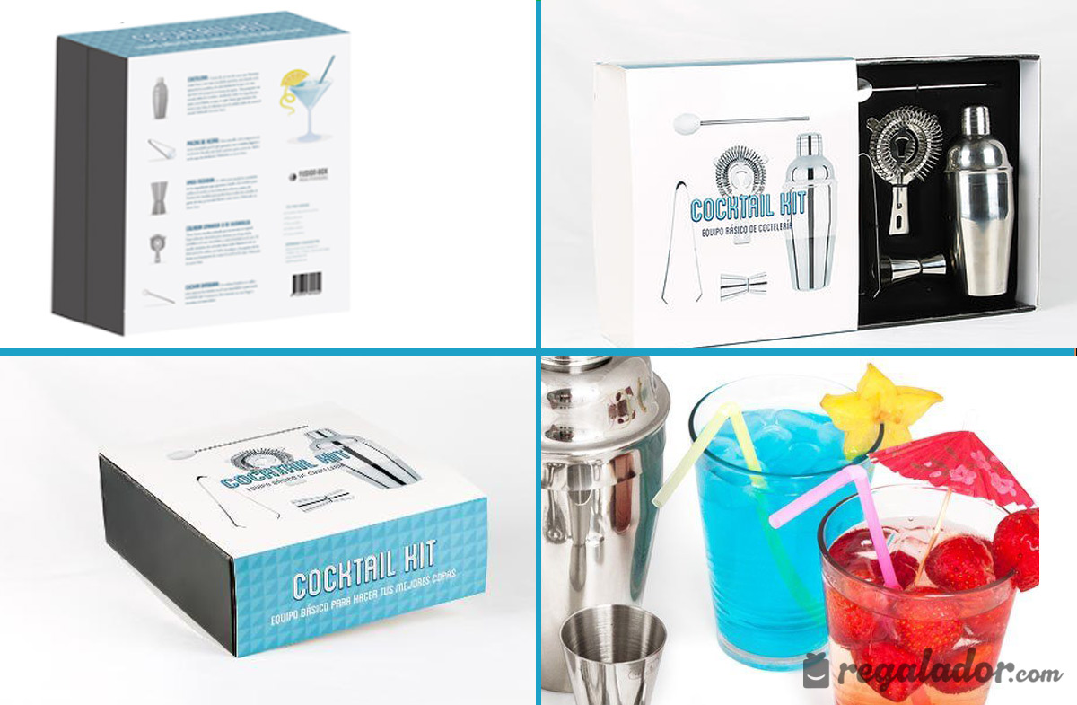 «Cocktail Kit» para aficionados a la coctelería | Regalador.com