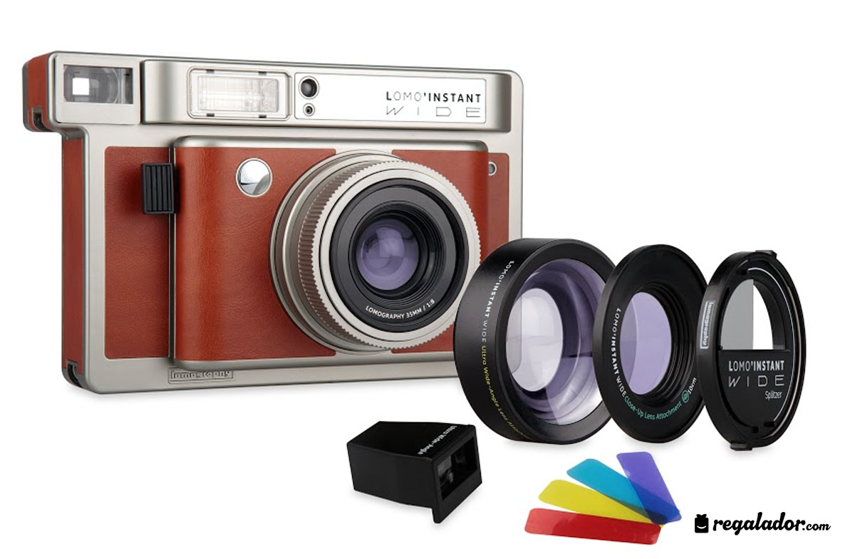 Cámara instantánea retro «Lomo Instant Wide» | Regalador.com