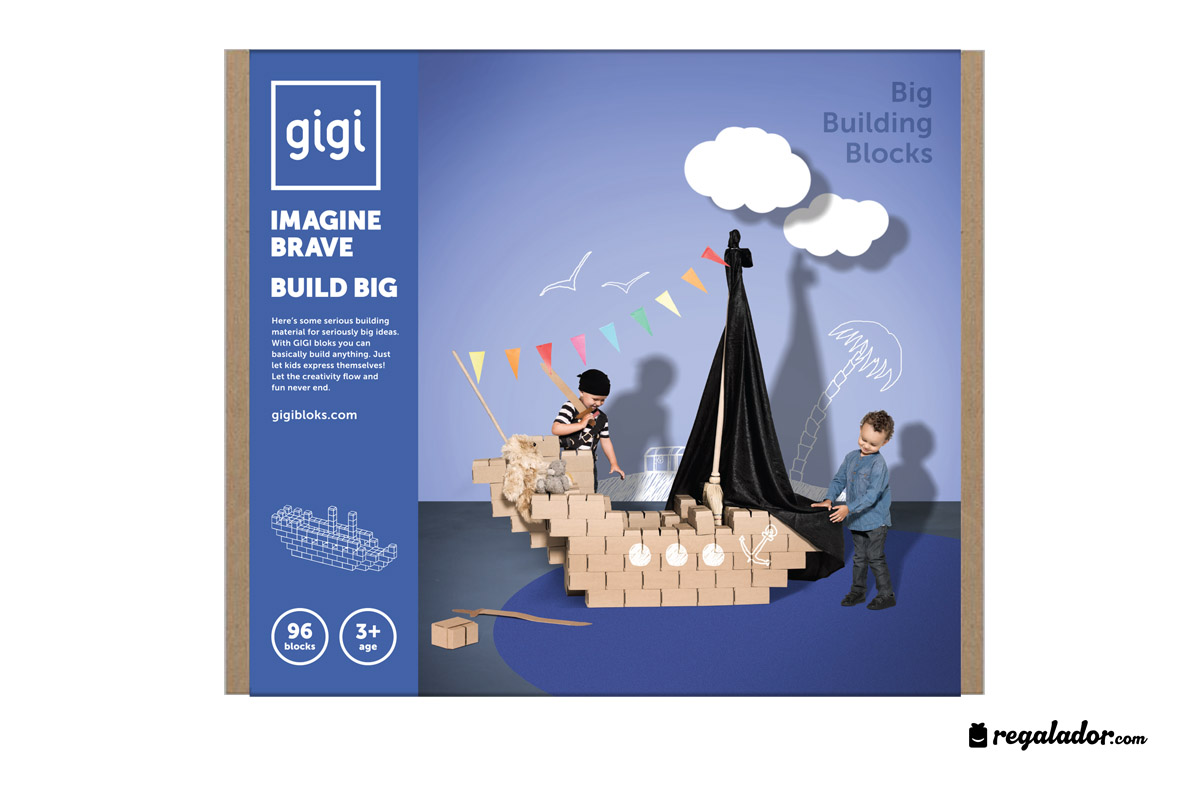 GIGI bloks: los bloques XXL de construcción más creativos | Regalador.com