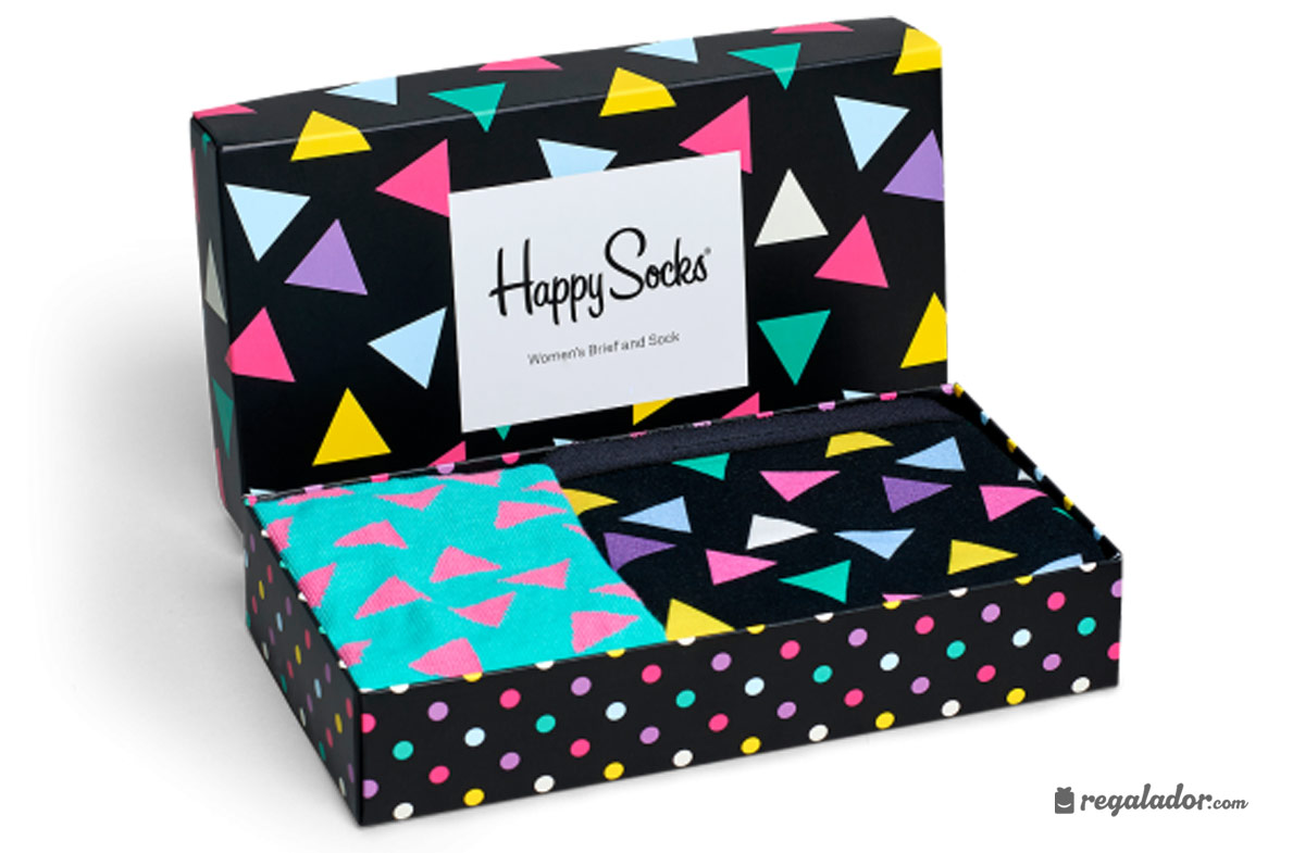 Caja regalo para mujer con ropa interior y calcetines de diseño ...