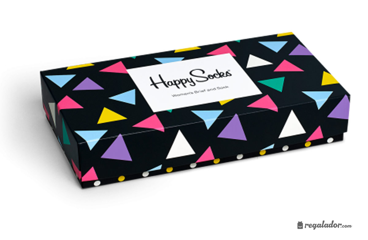 Caja regalo para mujer con ropa interior y calcetines de diseño ...