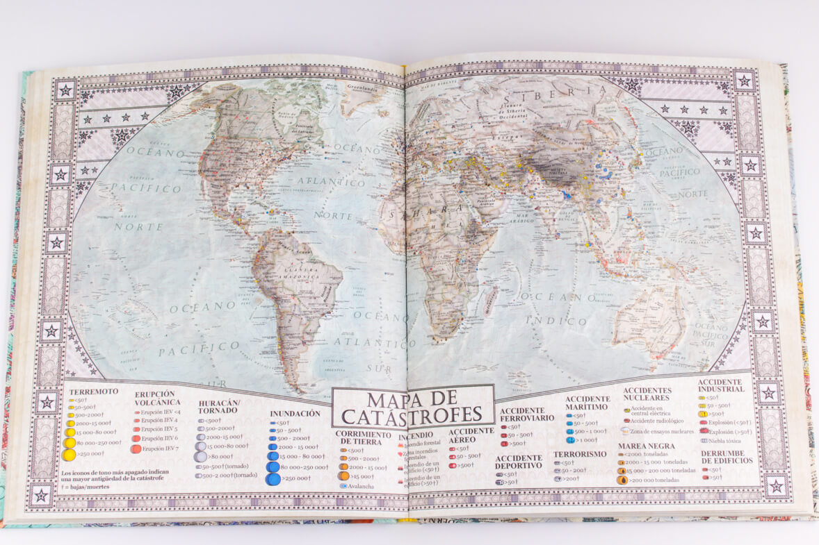 Atlas de mapas curiosos | Regalador.com
