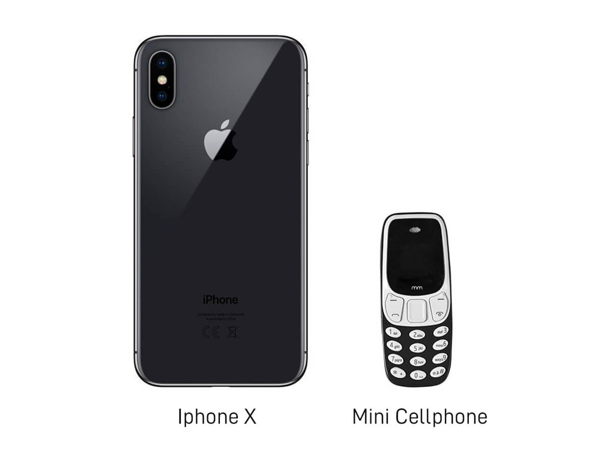 El teléfono móvil más pequeño del mundo | Regalador.com