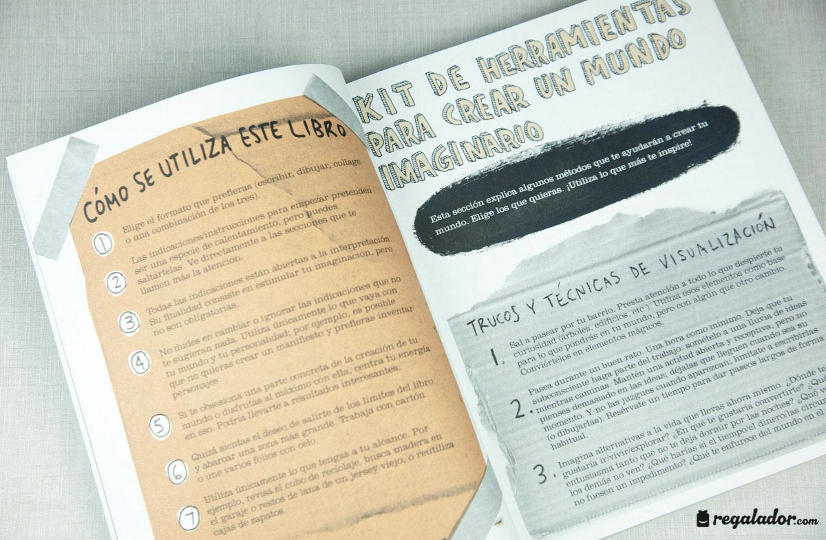 «El mundo imaginario de…» por Keri Smith | Regalador.com